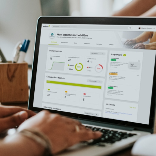Logiciel de gestion locative en ligne pour agence immobilière
